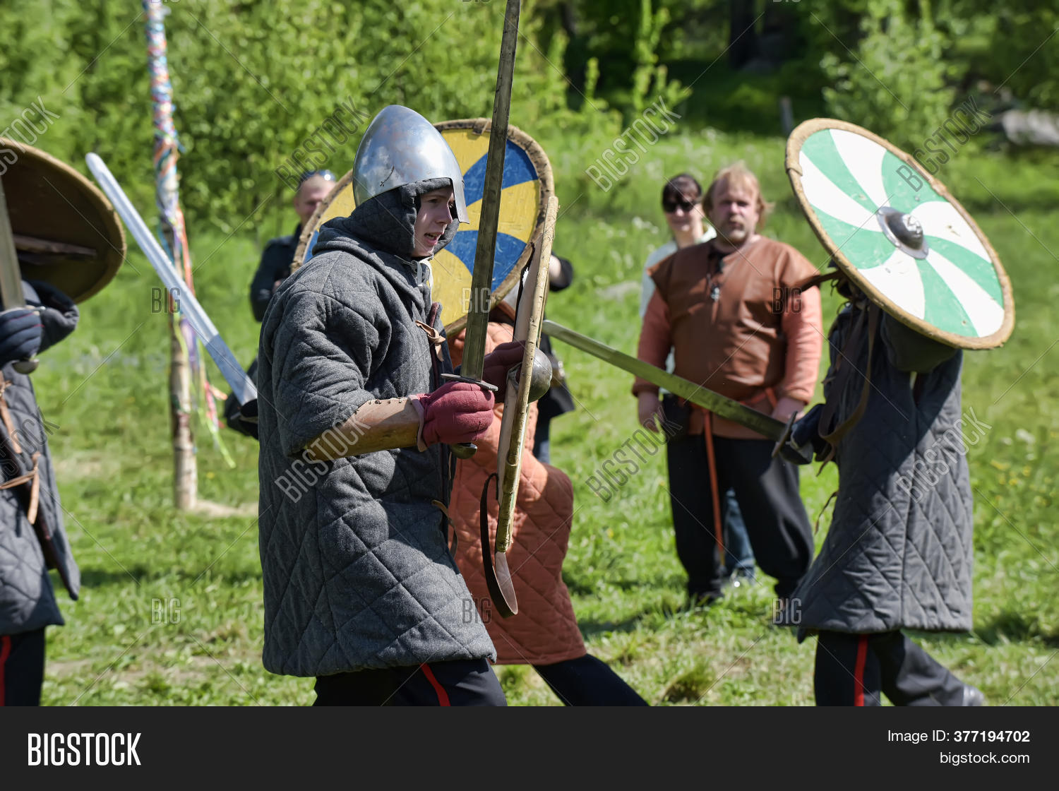 Children Fight Swords Image & Photo (Free Trial) | Bigstock