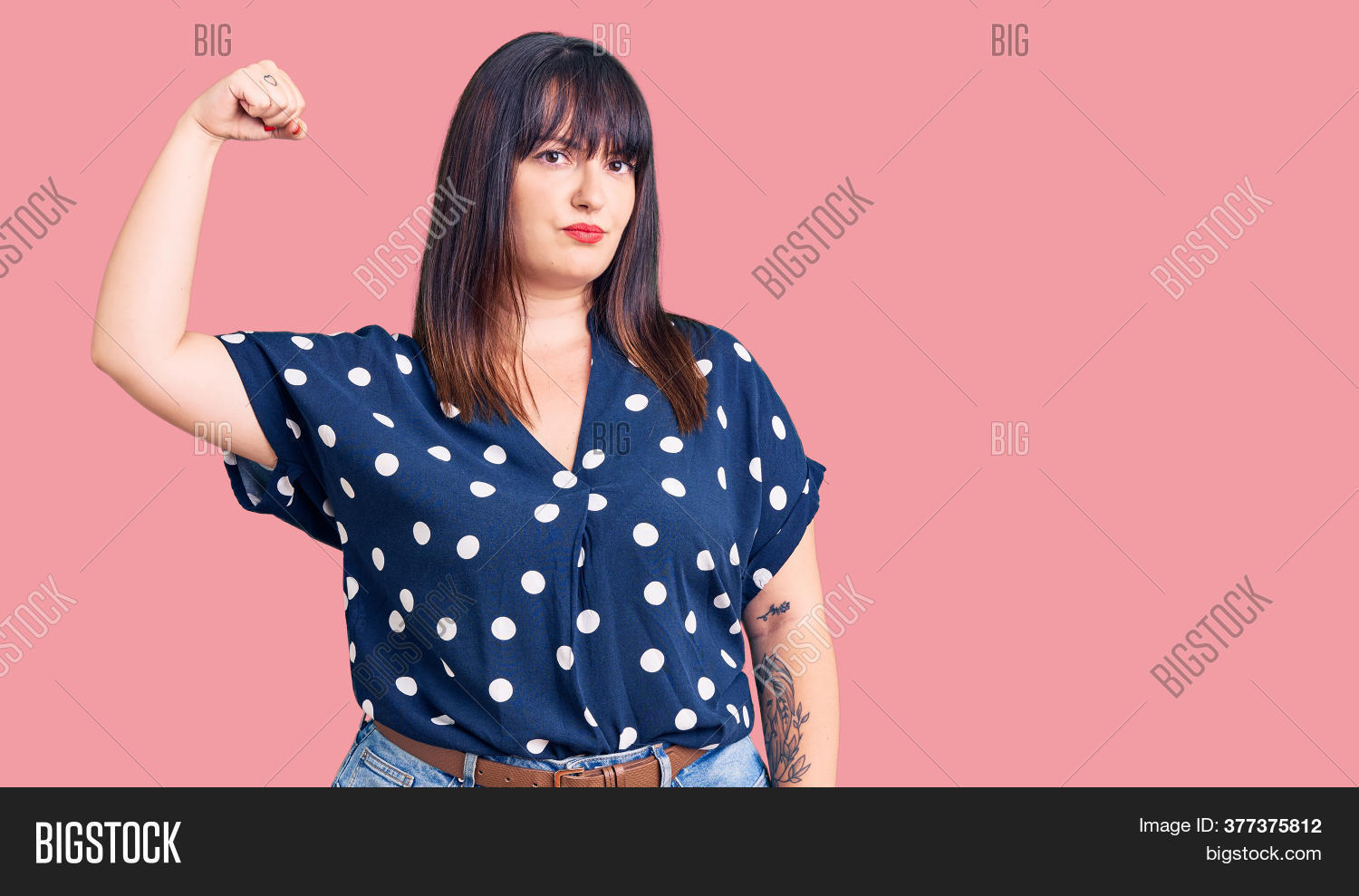 Young Plus Size Woman Image & Photo (Free Trial) | Bigstock