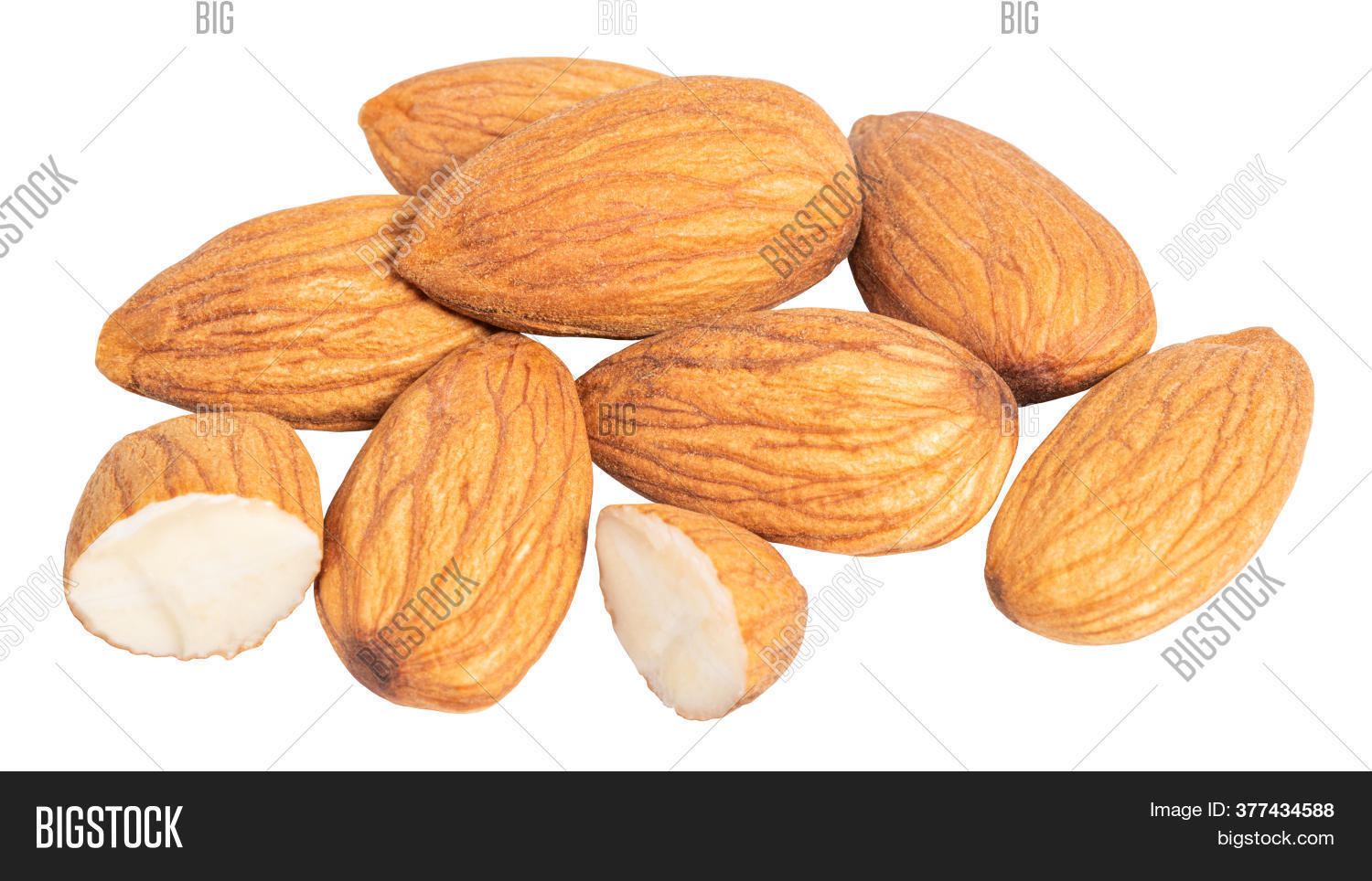 Almond Isolated. Image & Photo (Free Trial) | Bigstock