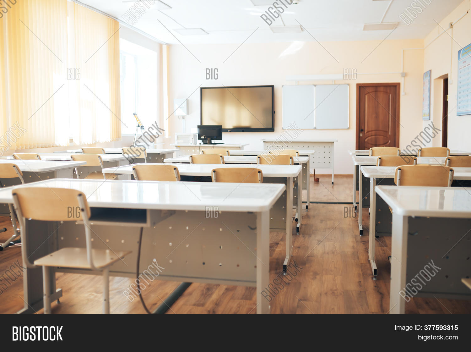 Empty School Class Image & Photo (Free Trial) | Bigstock