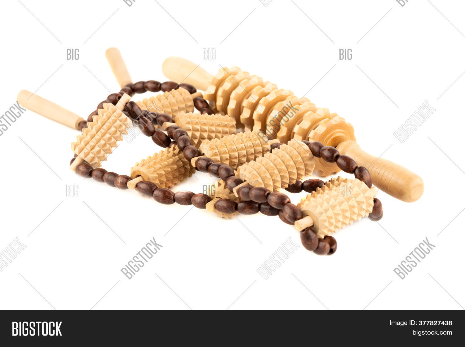 Wooden Roller Image & Photo (Free Trial) | Bigstock
