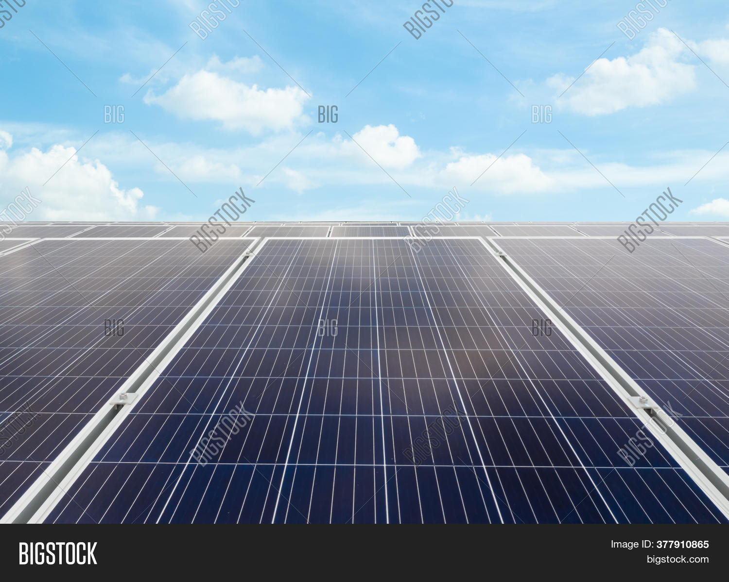 Solar Cell On Rooftop Image & Photo (Free Trial) | Bigstock