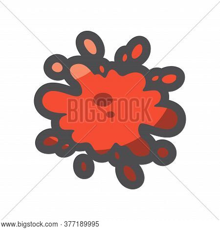 Blood Splash. Red Vector & Photo (Free Trial) | Bigstock