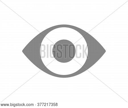 Human Eye Grey Icon. Vector & Photo (Free Trial) | Bigstock