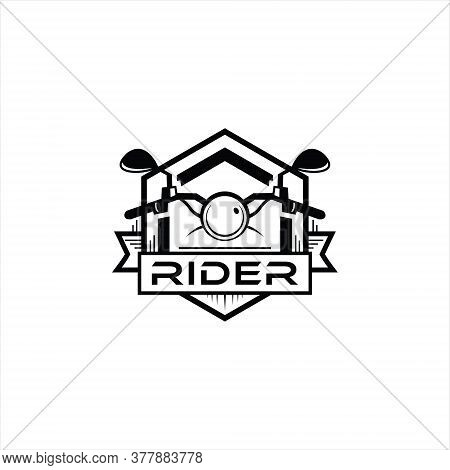 Motorcycle Rider Logo Vector & Photo (Free Trial) | Bigstock