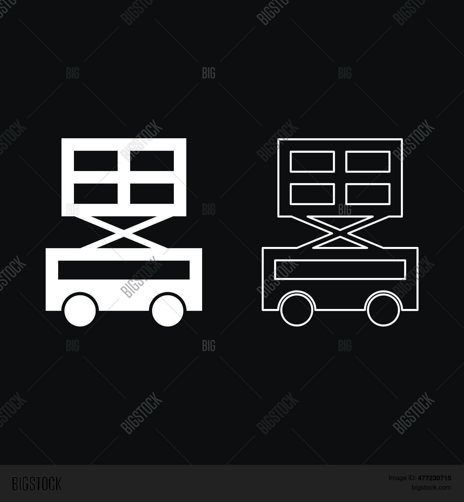 Lifting Machine Vector & Photo (Free Trial) | Bigstock