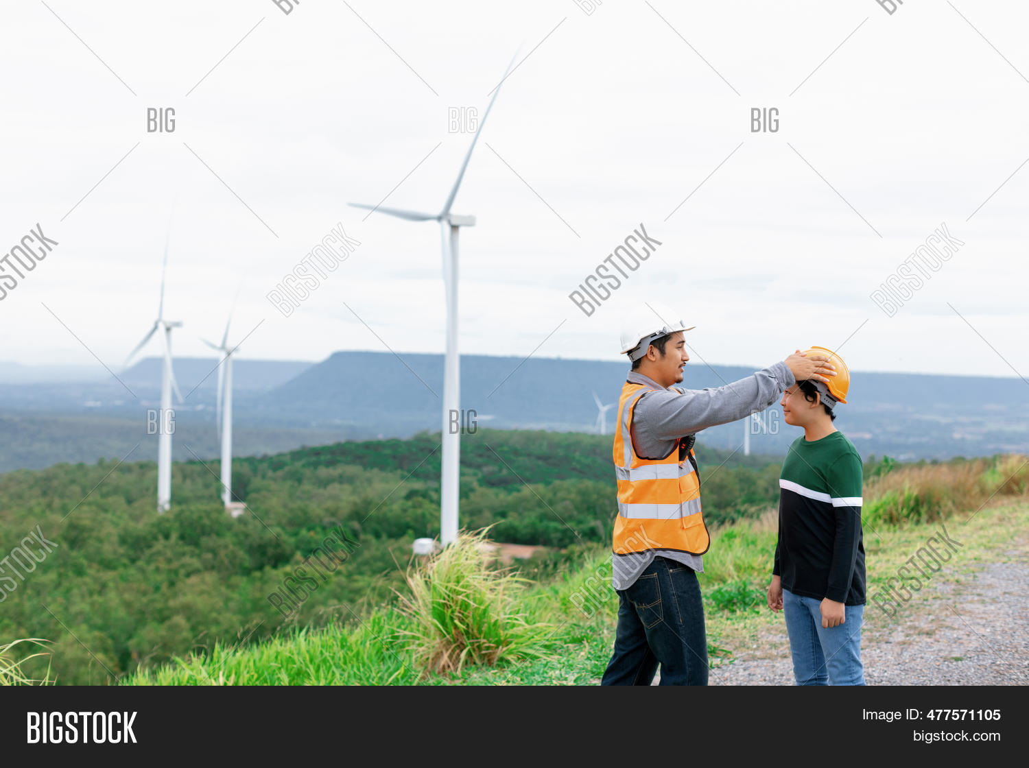 Engineer His Son On Image & Photo (Free Trial) | Bigstock