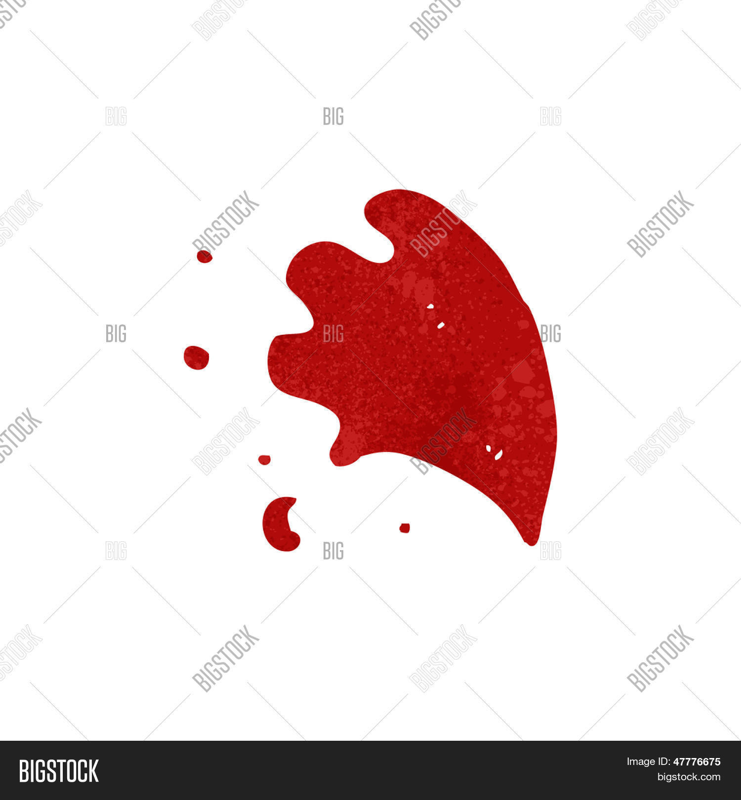 Retro Cartoon Blood Vector & Photo (Free Trial) | Bigstock