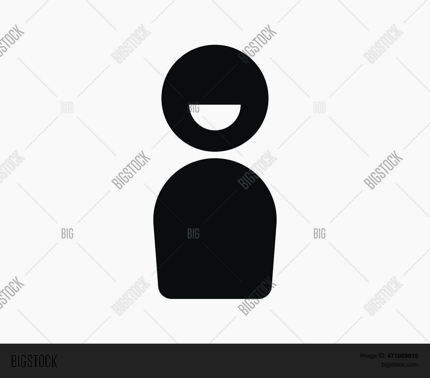 Laughing Man Icon. Vector & Photo (Free Trial) | Bigstock
