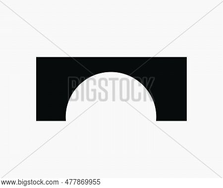 Arch Bridge Icon. Vector & Photo (Free Trial) | Bigstock