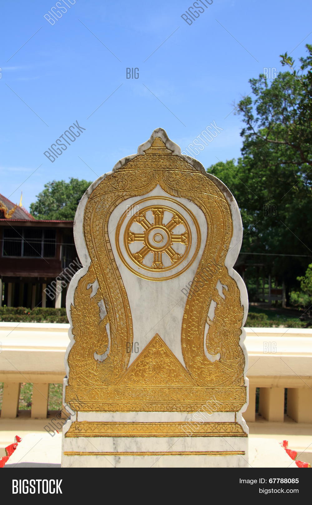 Wheel Dhamma Image & Photo (Free Trial) | Bigstock