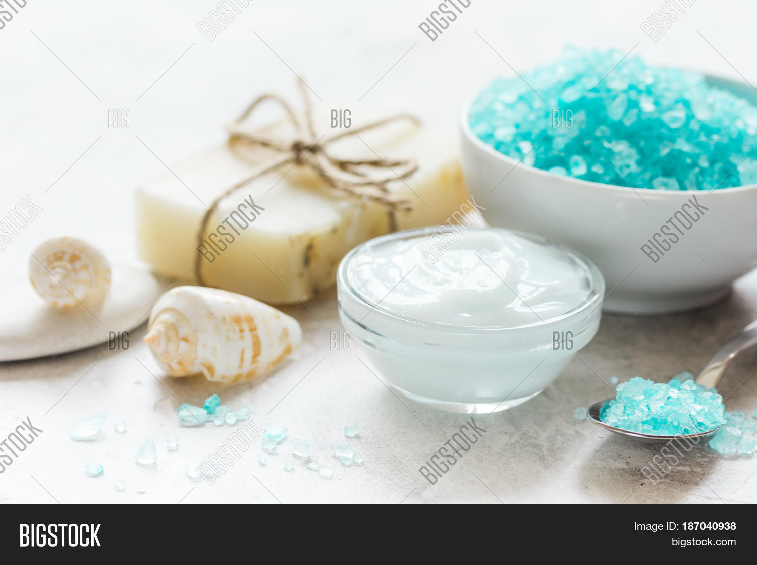 Blue Sea Salt, Soap Image & Photo (Free Trial) | Bigstock