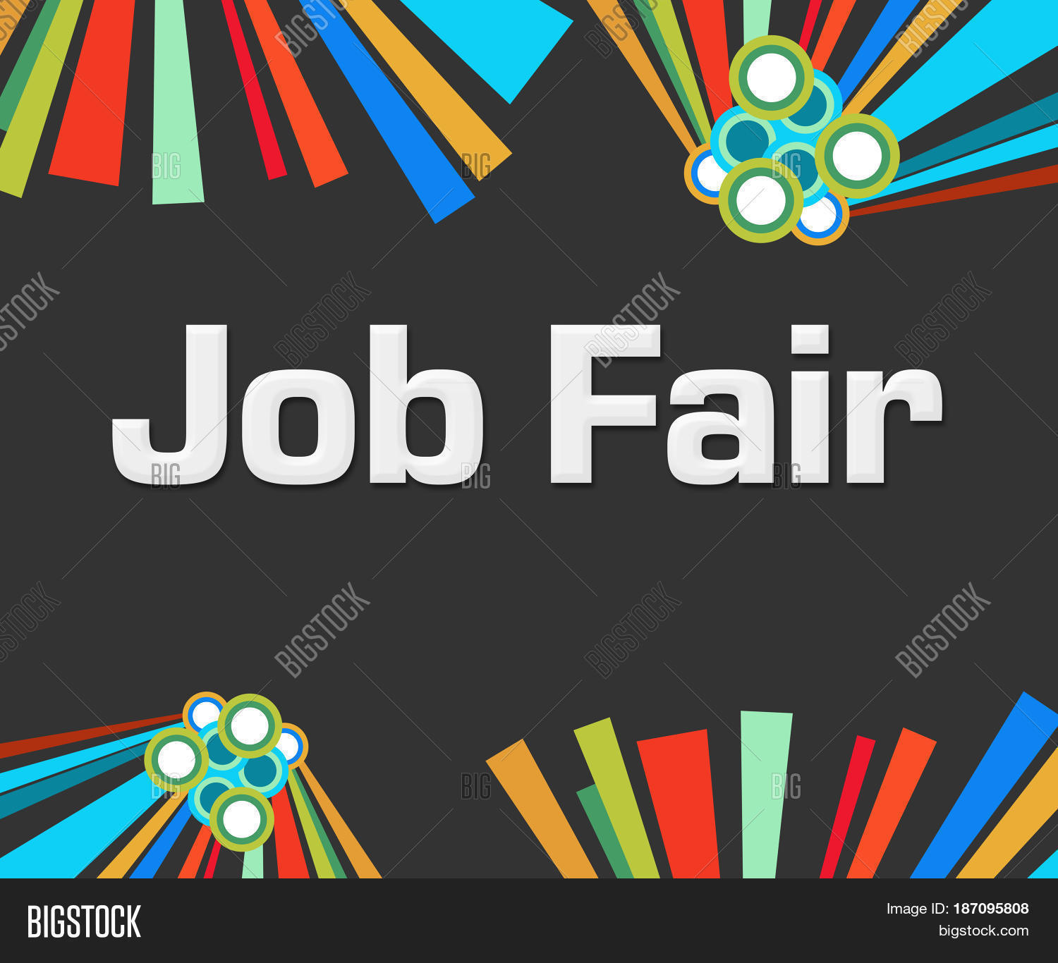 Job Fair Text Written Image & Photo (Free Trial) | Bigstock