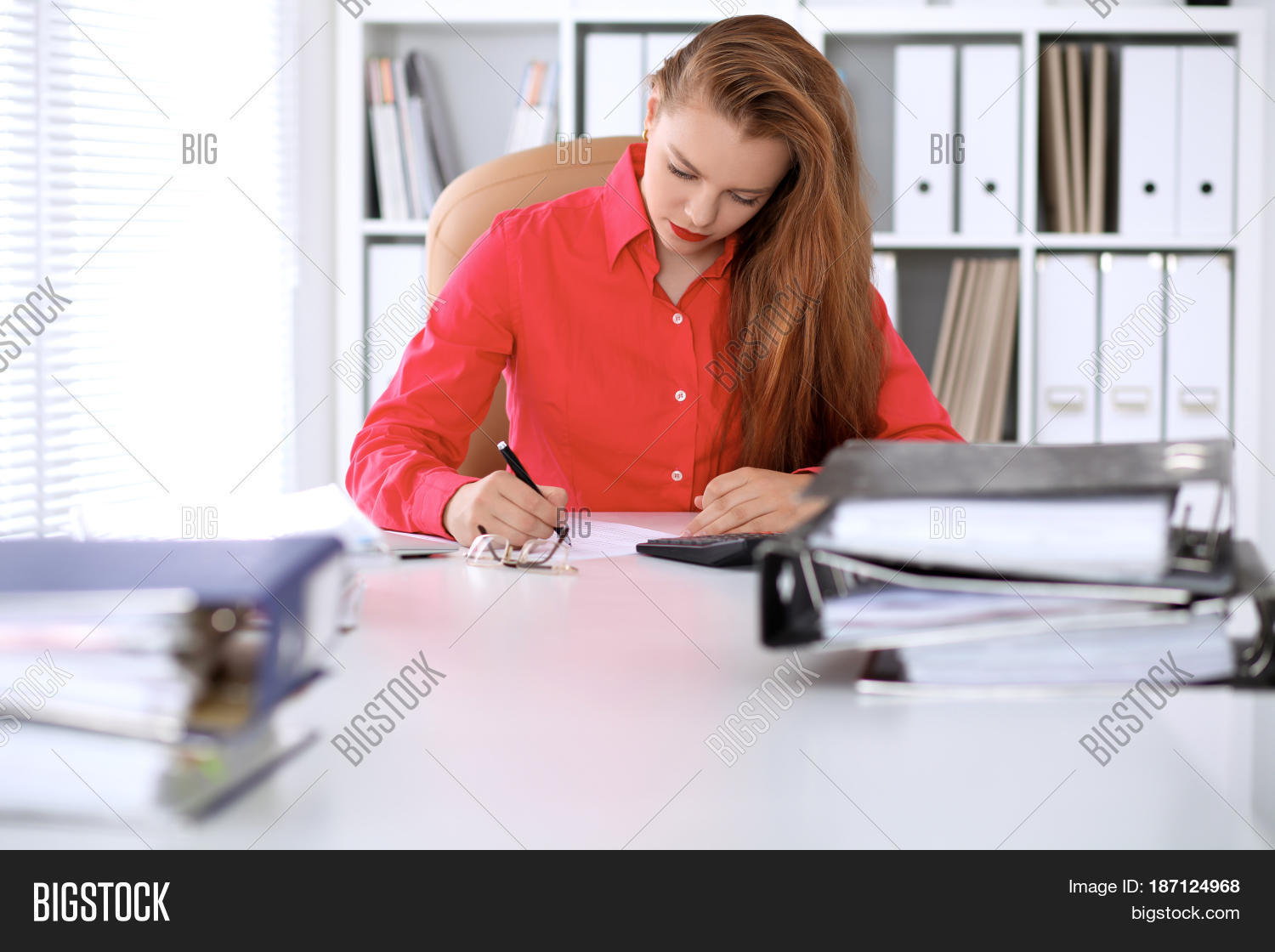 Bookkeeper Female Image & Photo (Free Trial) | Bigstock