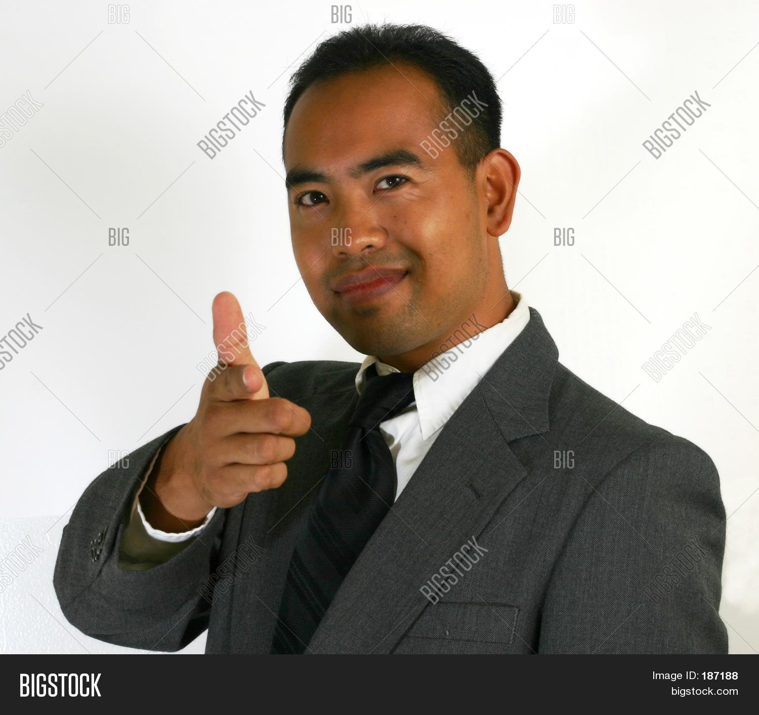 Business Man Finger Image & Photo (Free Trial) | Bigstock