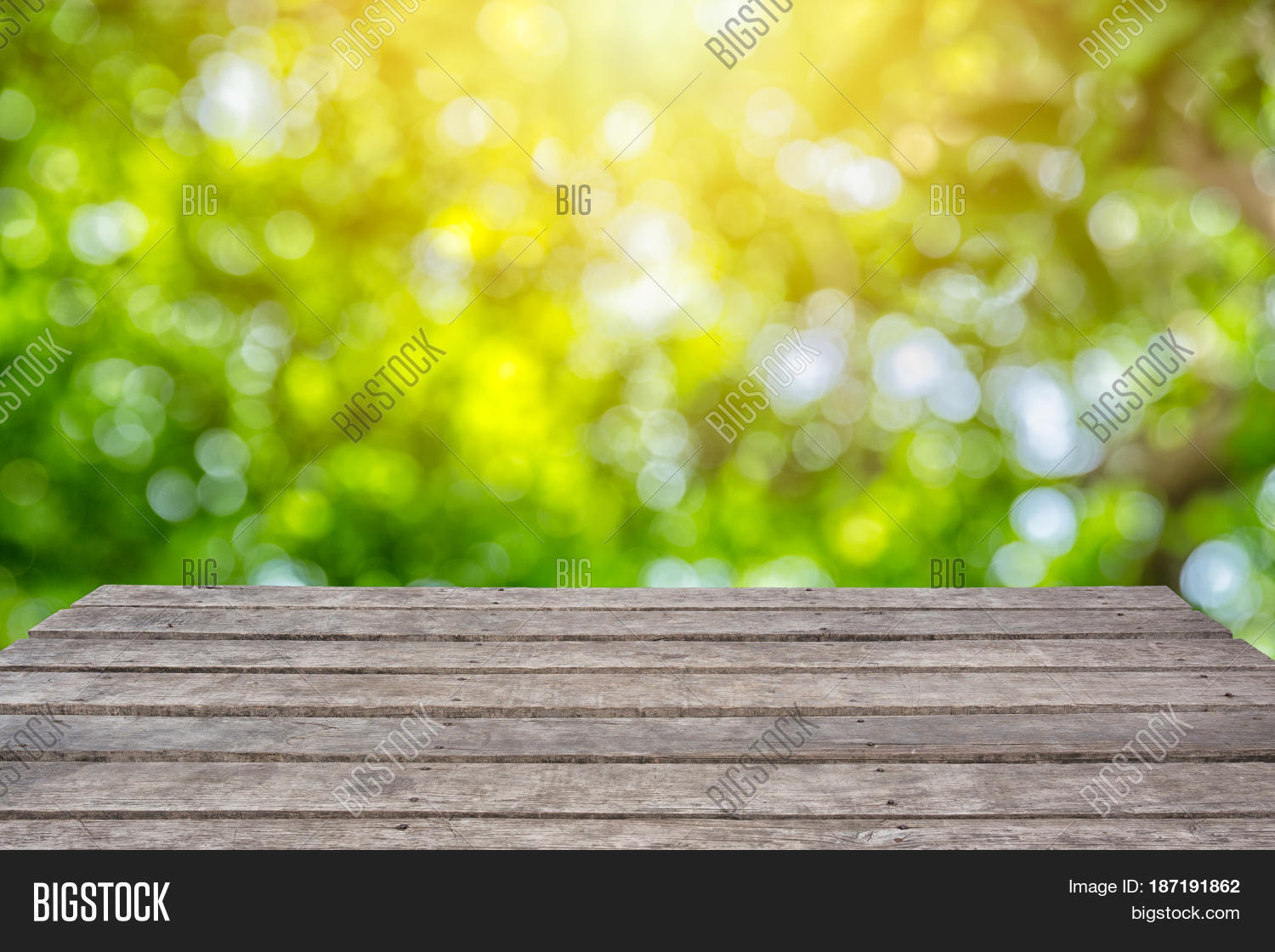 Wood Ground Blur Green Image & Photo (Free Trial) | Bigstock