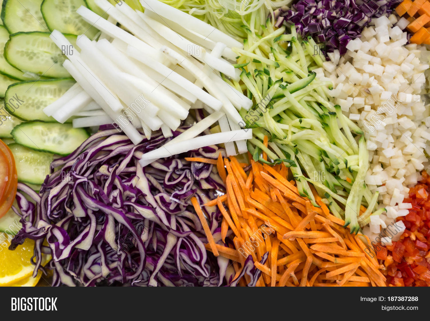 Different Raw Shredded Image & Photo (Free Trial) | Bigstock