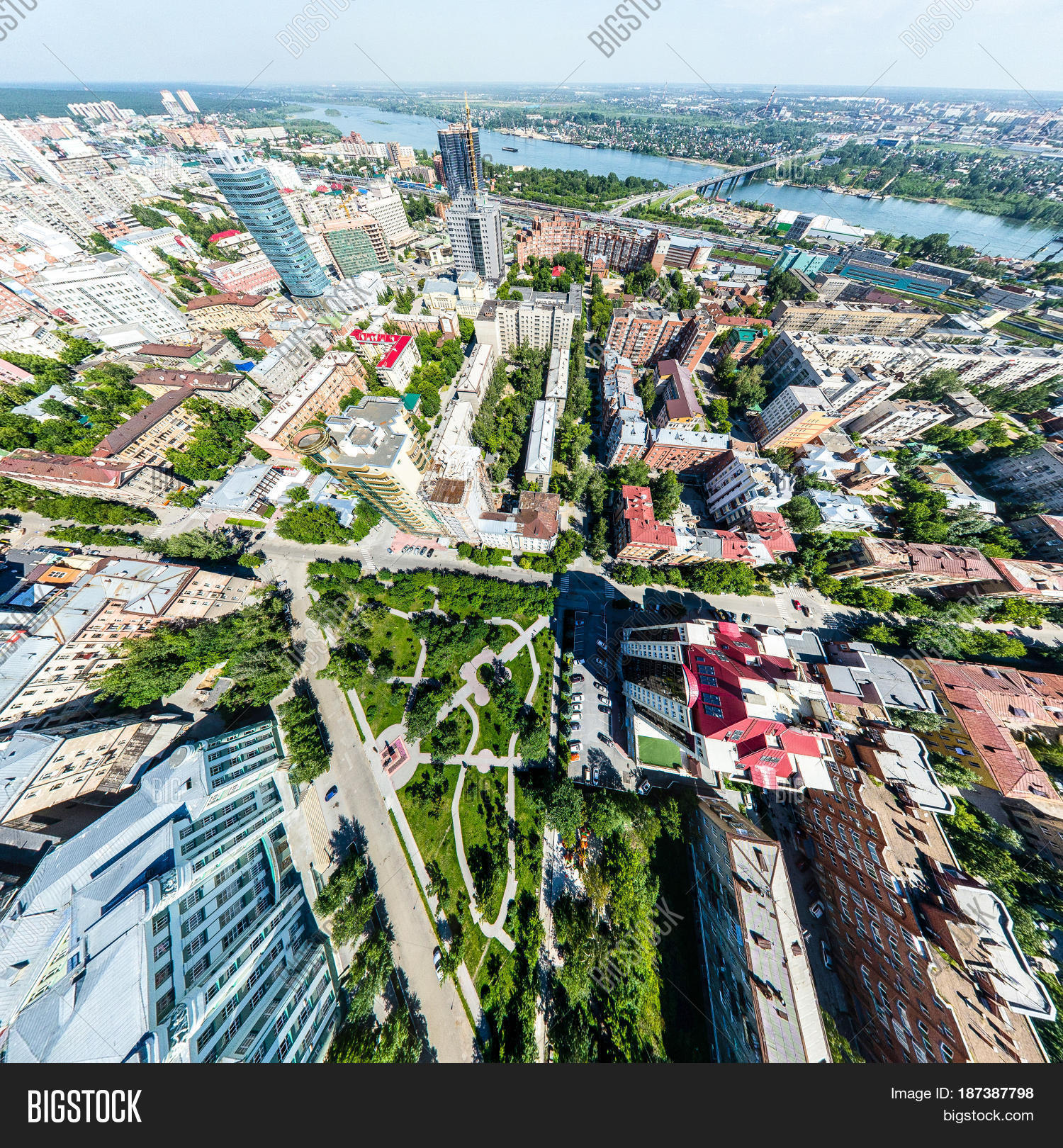 Aerial City View Image & Photo (Free Trial) | Bigstock