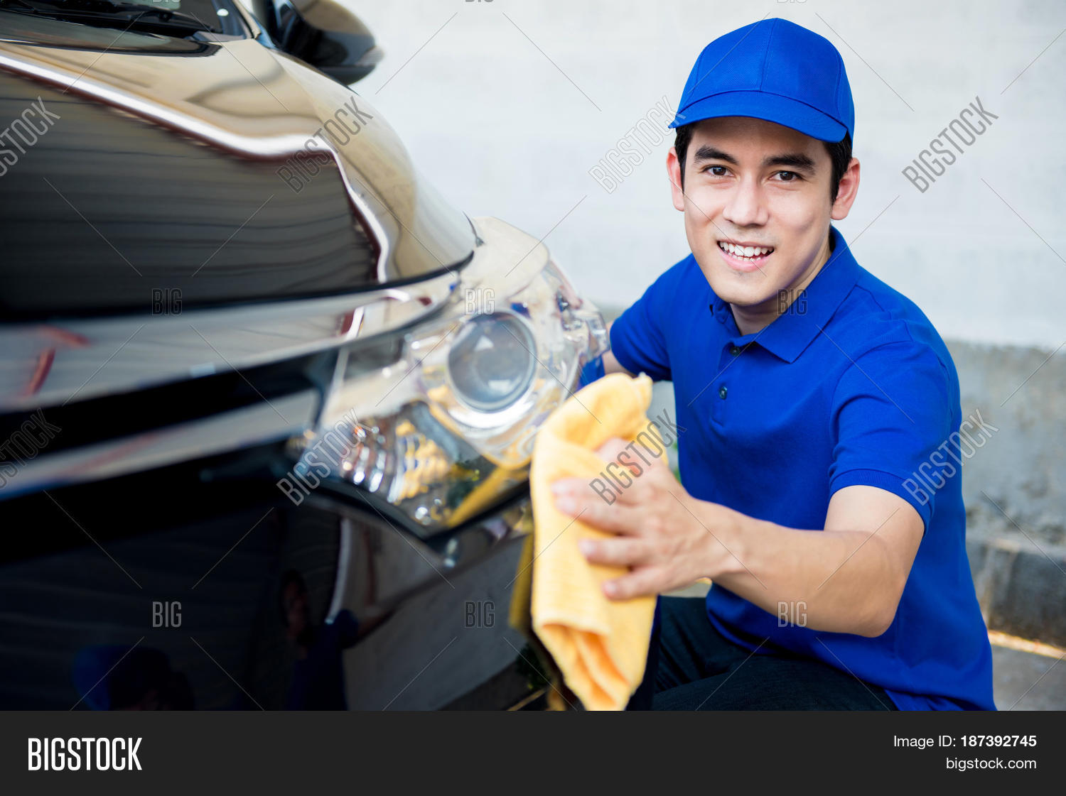 Young Man Polishing ( Image & Photo (Free Trial) | Bigstock