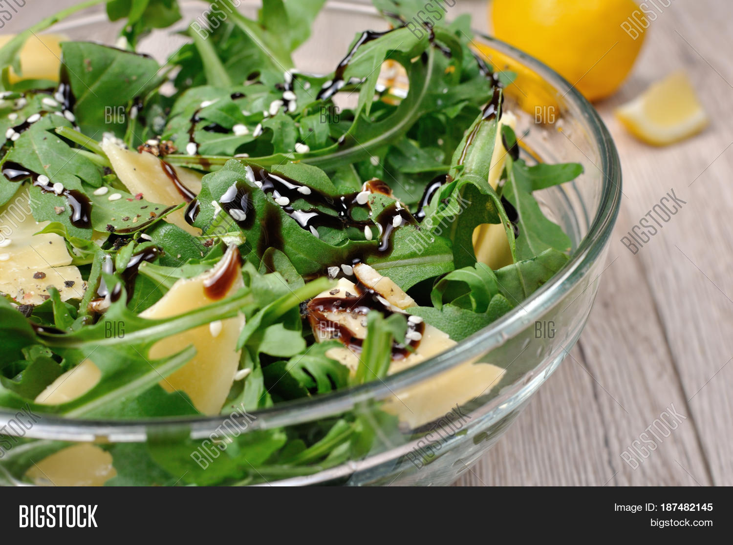 Arugula (rocket) Salad Image & Photo (Free Trial) | Bigstock