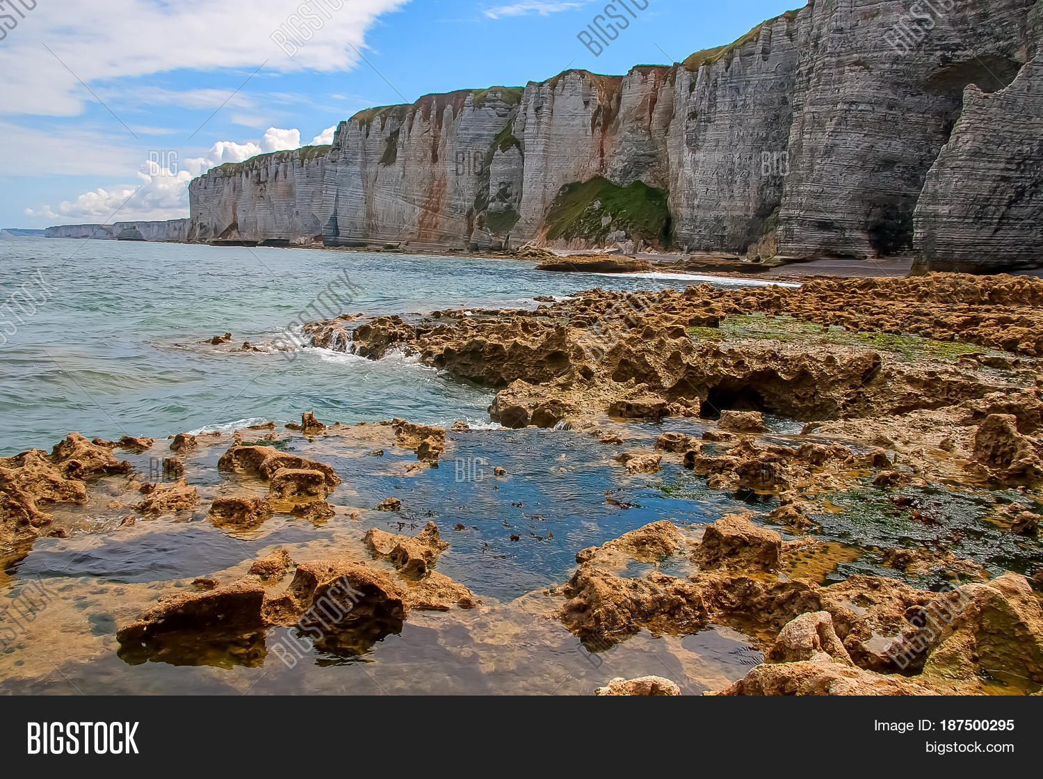 Normandy Limestone Image & Photo (Free Trial) | Bigstock