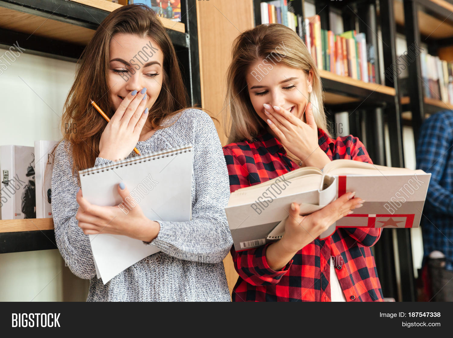 Picture Laughing Two Image & Photo (Free Trial) | Bigstock