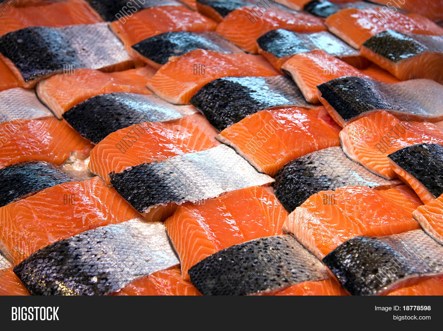 Salmon Fillets Sale Image & Photo (Free Trial) | Bigstock