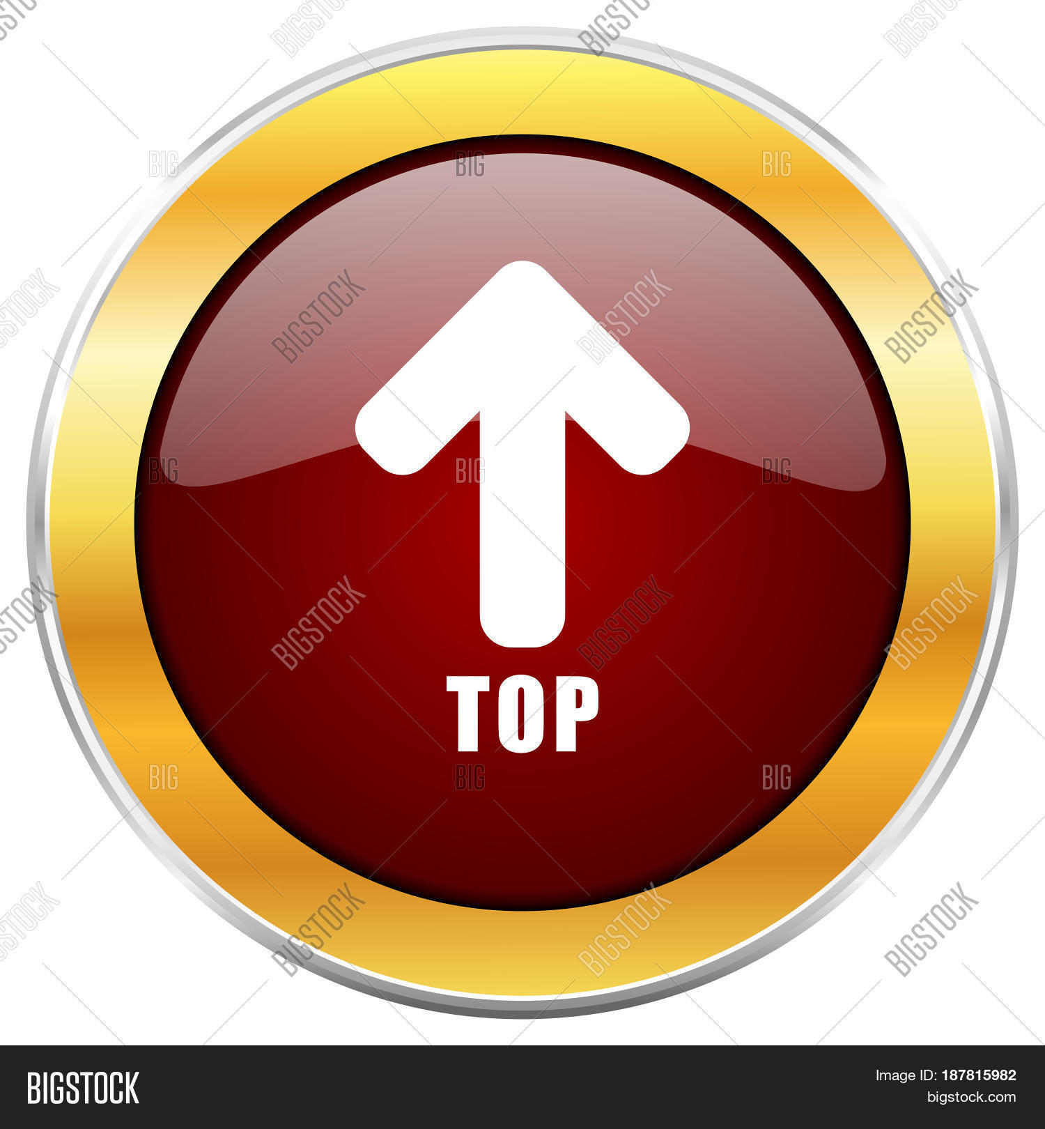 Top Red Web Icon Image & Photo (Free Trial) | Bigstock