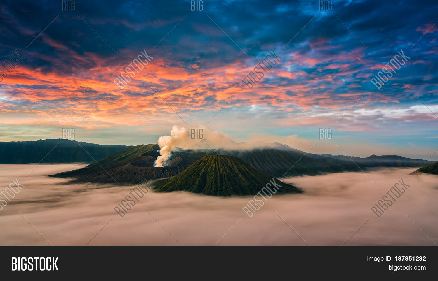 Landscape Mount Bromo Image & Photo (Free Trial) | Bigstock