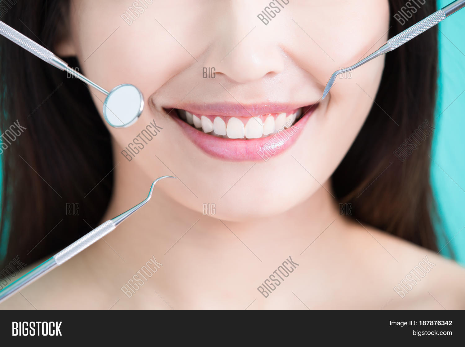 Beauty Woman Tooth Image & Photo (Free Trial) | Bigstock