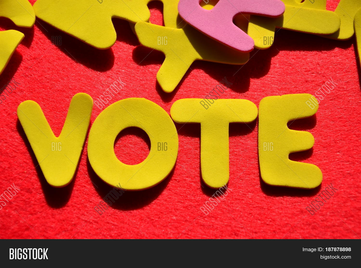 Word Vote On Abstract Image & Photo (Free Trial) | Bigstock