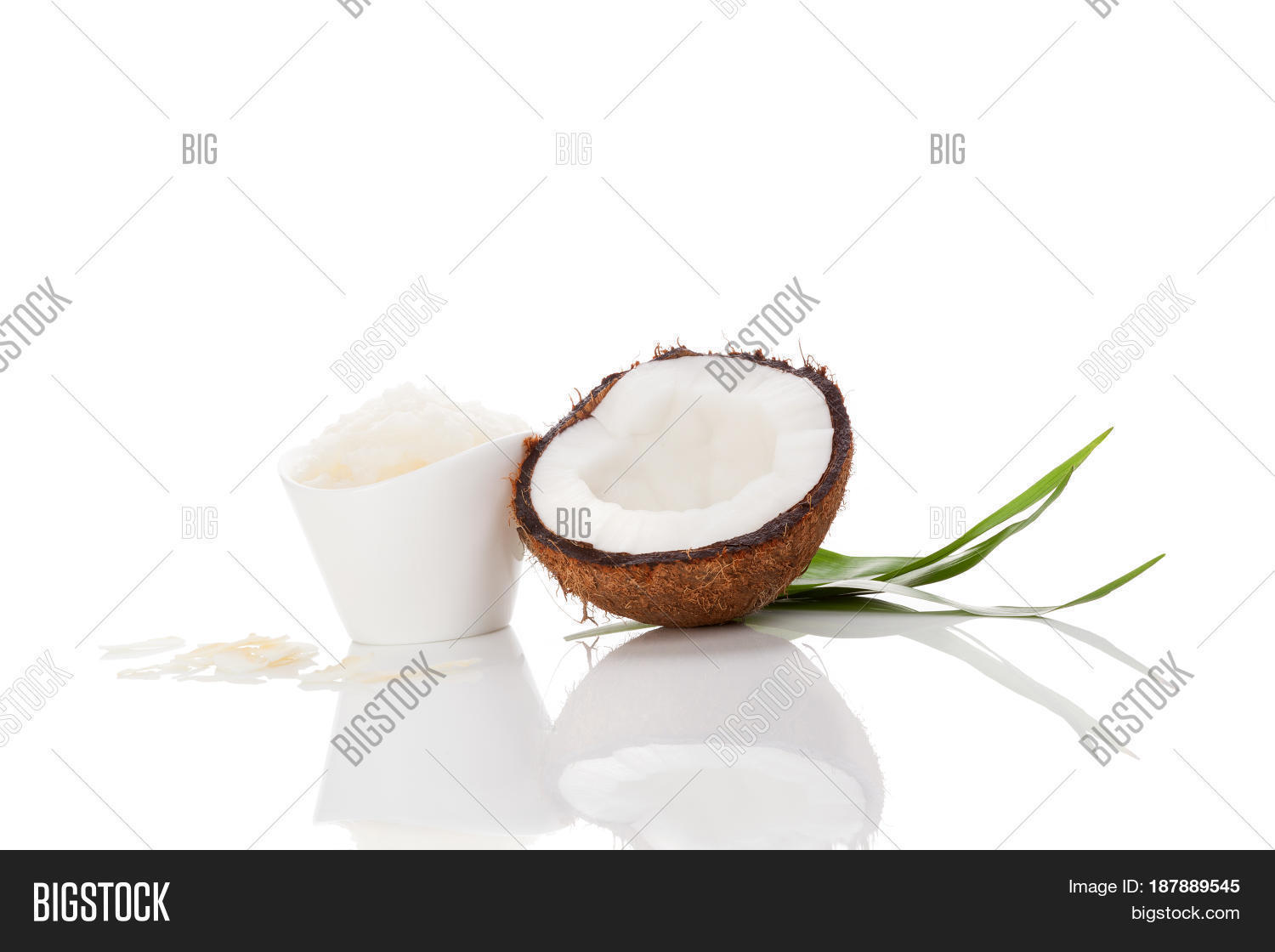 Hard Coconut Oil Image & Photo (Free Trial) | Bigstock