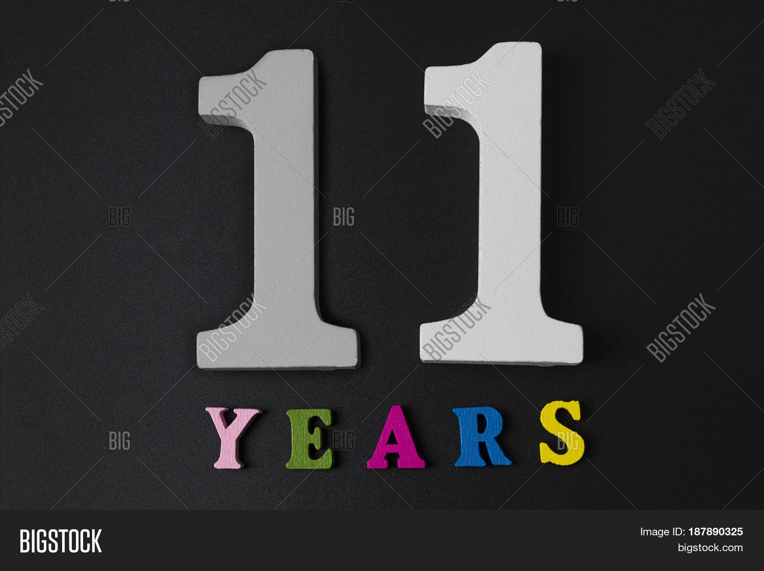 Letters Numbers Eleven Image & Photo (Free Trial) | Bigstock