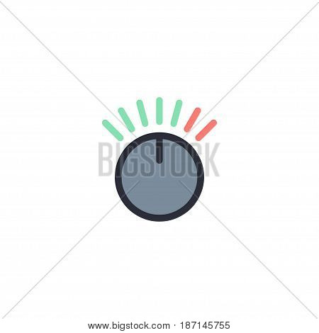 Flat Volume Control Vector & Photo (Free Trial) | Bigstock