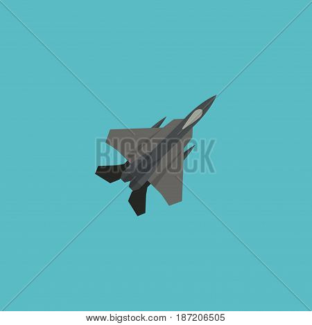 Flat Fighter Plane Vector & Photo (Free Trial) | Bigstock