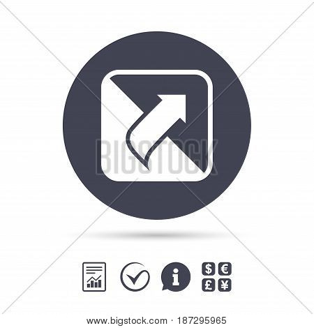 Vector y foto Turn Page Sign Icon (prueba gratis) | Bigstock