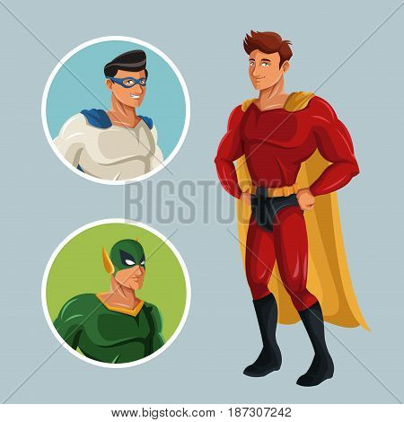 Superhero Protecting Vector & Photo (Free Trial) | Bigstock