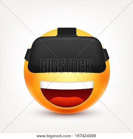 Smiley VR Glasses, Vector & Photo (Free Trial) | Bigstock