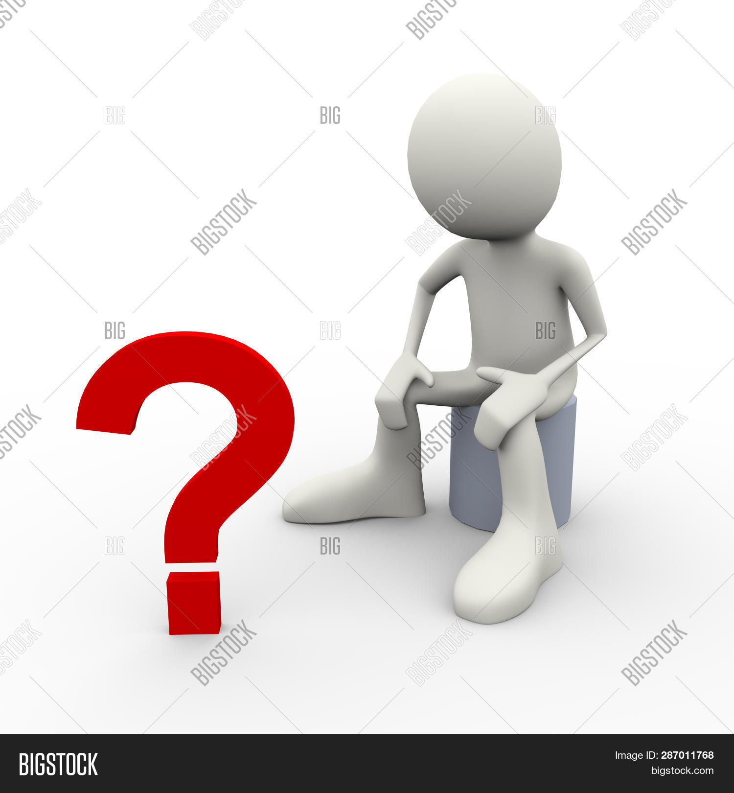 3d Illustration Person Image & Photo (Free Trial) | Bigstock