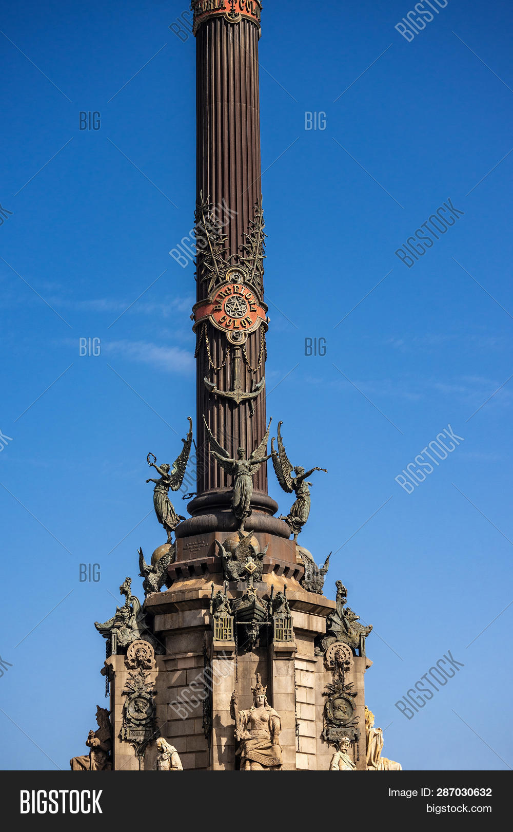 Column Barcelona, Image & Photo (Free Trial) | Bigstock