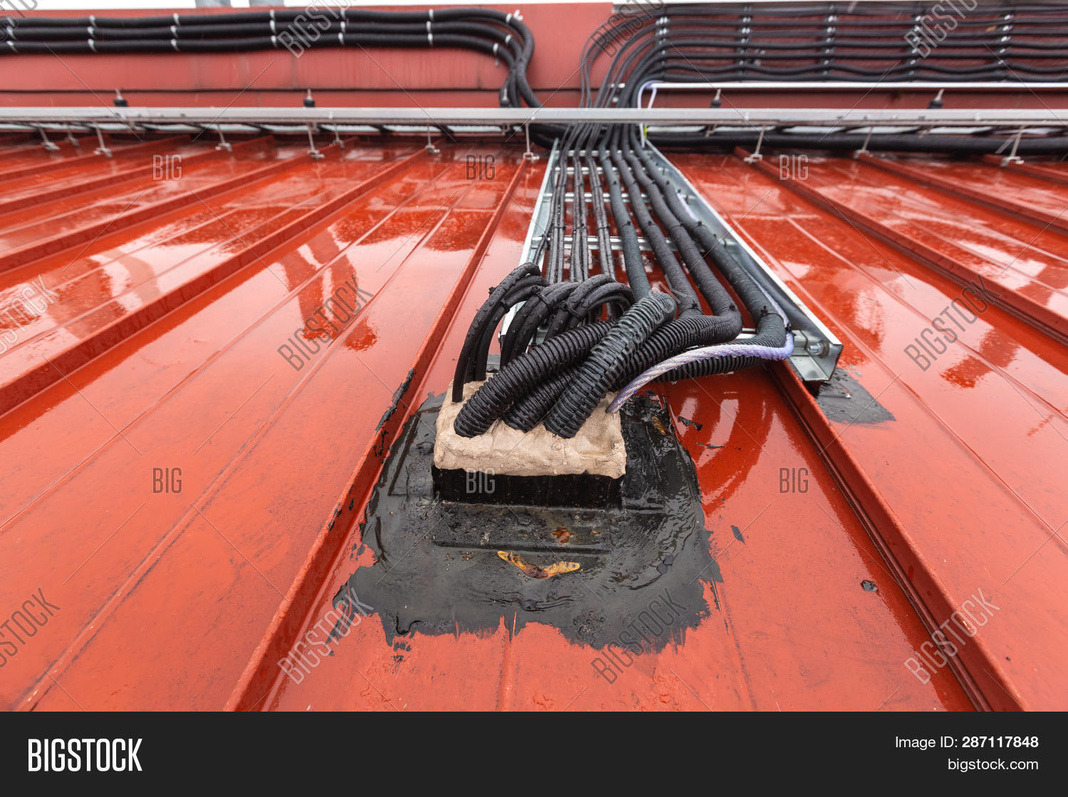 Cable Tray Outside Image & Photo (Free Trial) | Bigstock