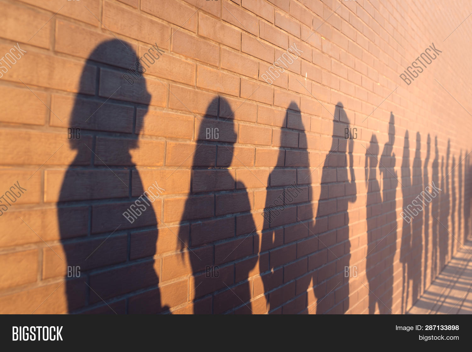 Line Shadows People Image & Photo (Free Trial) | Bigstock