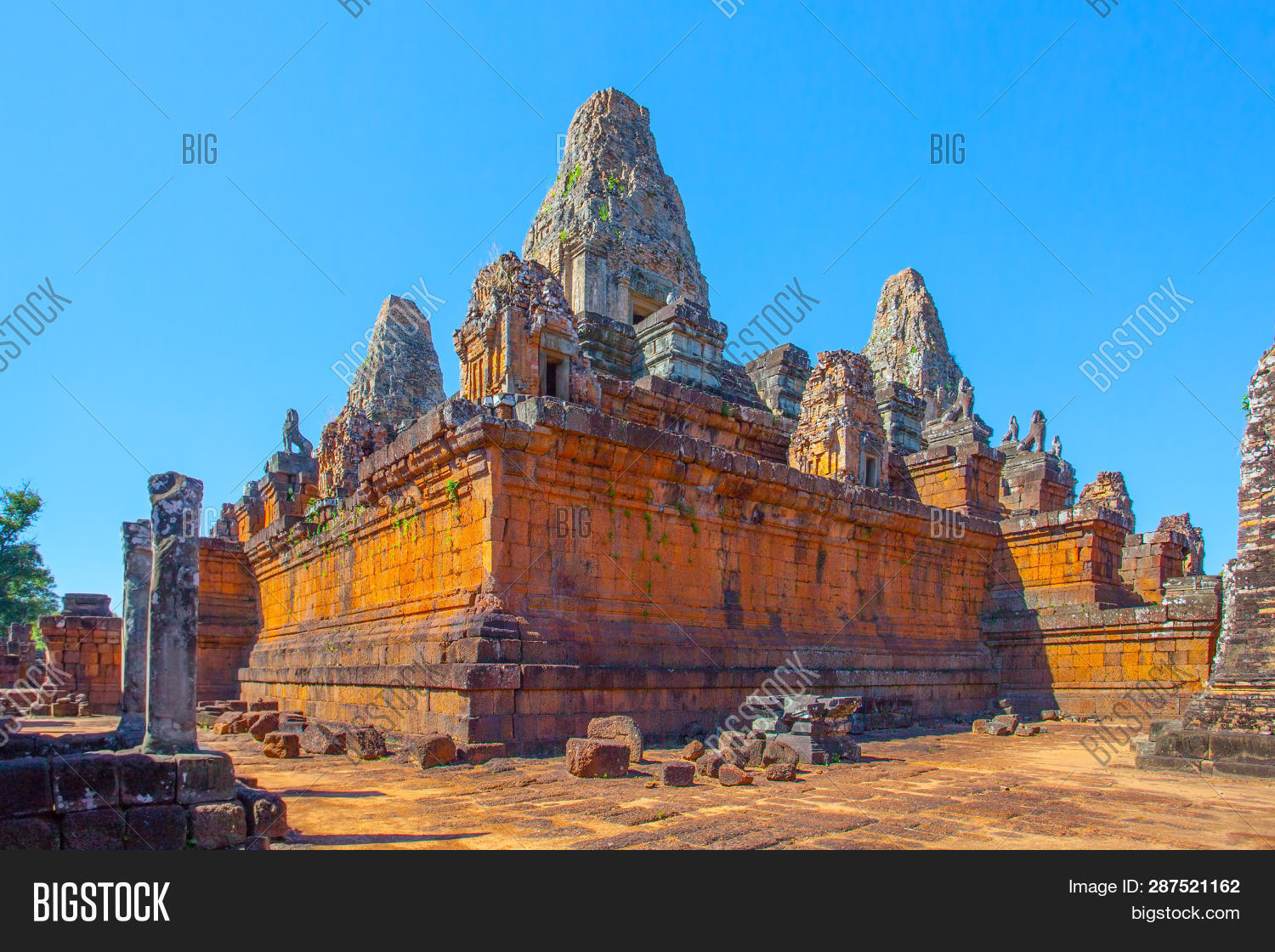 Ruins Ancient Pre Rup Image & Photo (Free Trial) | Bigstock