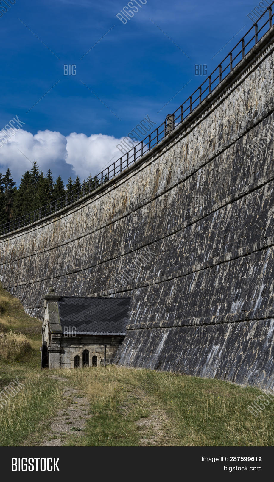 Under Wall Dam. Stone Image & Photo (Free Trial) | Bigstock