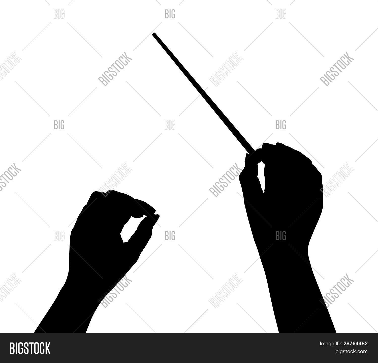 Music Conductor Hands Image & Photo (Free Trial) | Bigstock