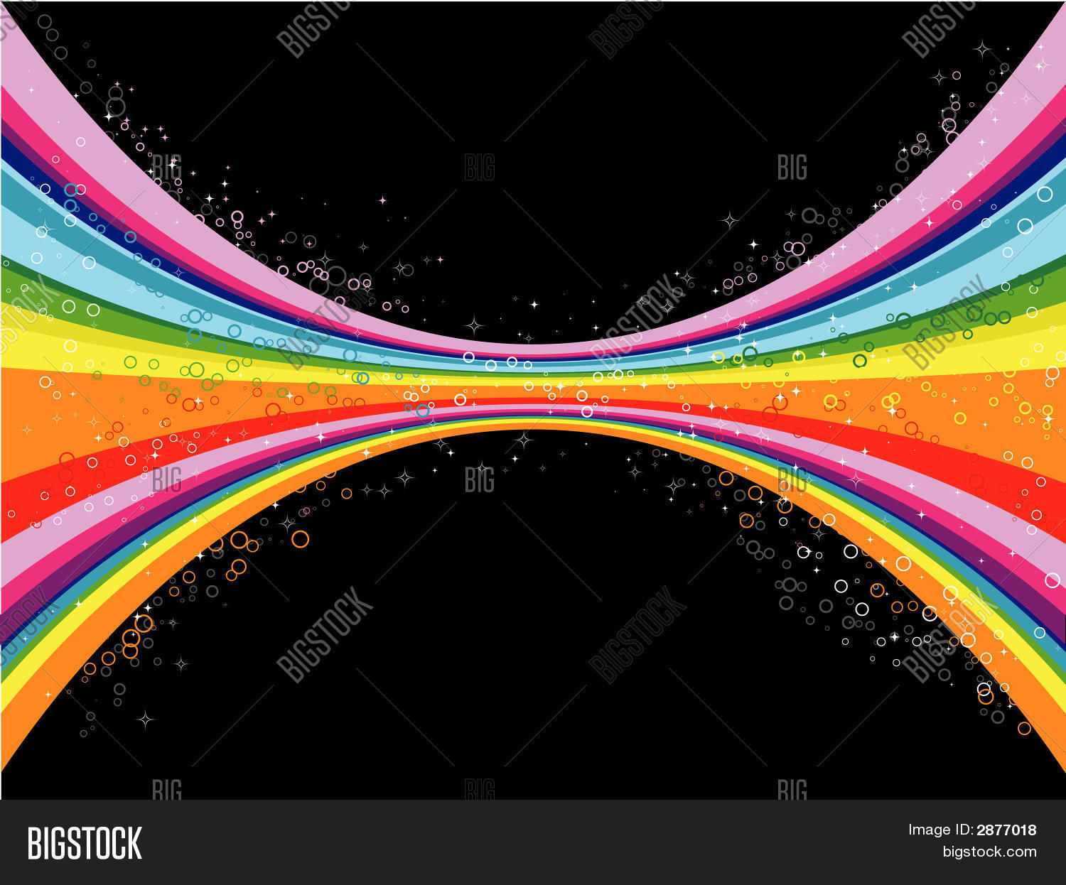 Rainbow Background Vector & Photo (Free Trial) | Bigstock