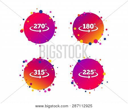 Angle 180-315 Degrees Vector & Photo (Free Trial) | Bigstock