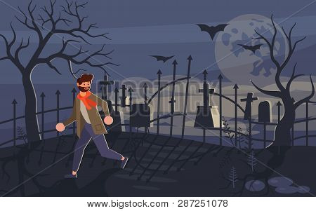 Man Screaming Horror Vector & Photo (Free Trial) | Bigstock