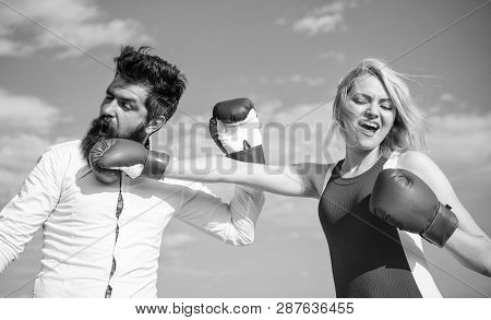 Couple Love Fighting. Image & Photo (Free Trial) | Bigstock