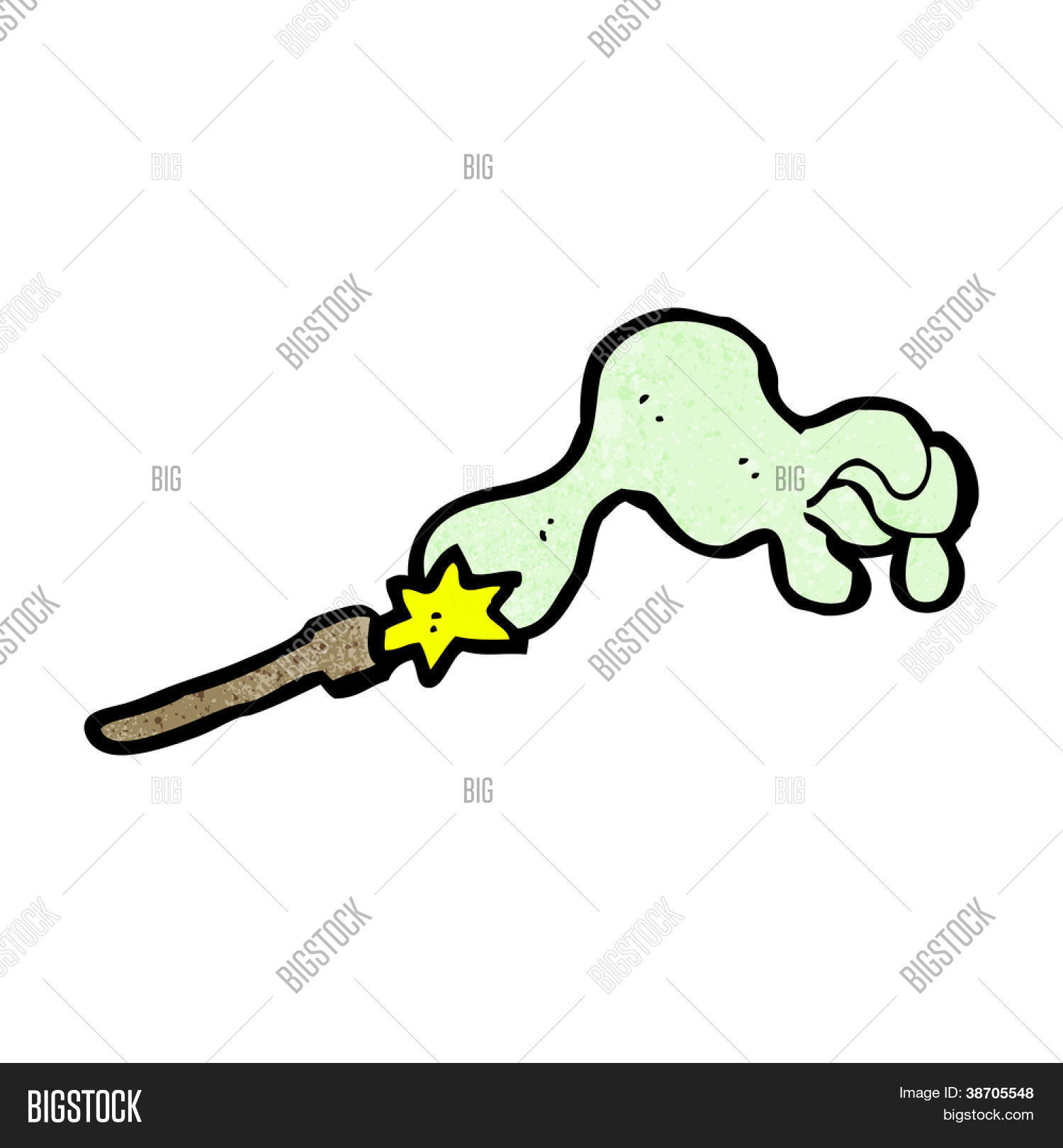 Cartoon Magic Wand Vector & Photo (Free Trial) | Bigstock